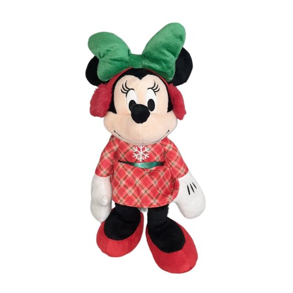 Disney | Toys | Disney Macys Minnie Mouse Christmas Plush Stuffed Doll ...